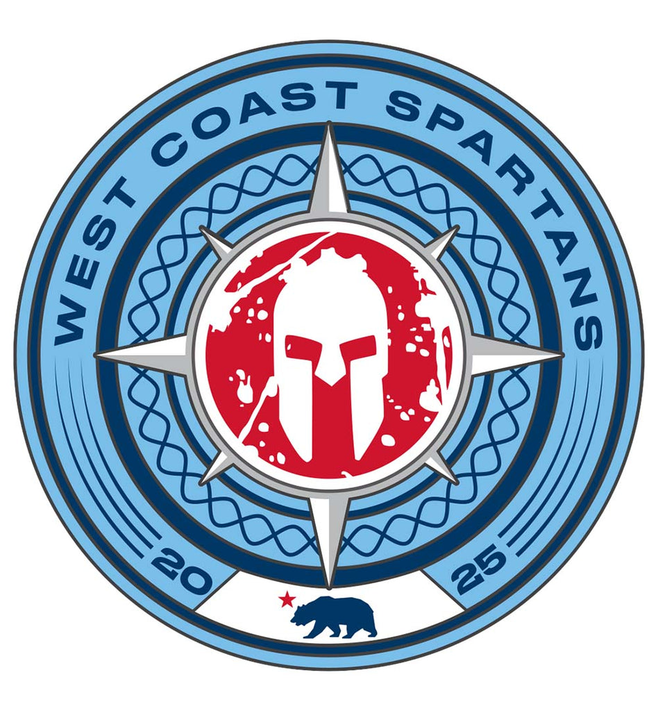 SPARTAN West Coast Vinyl Sticker