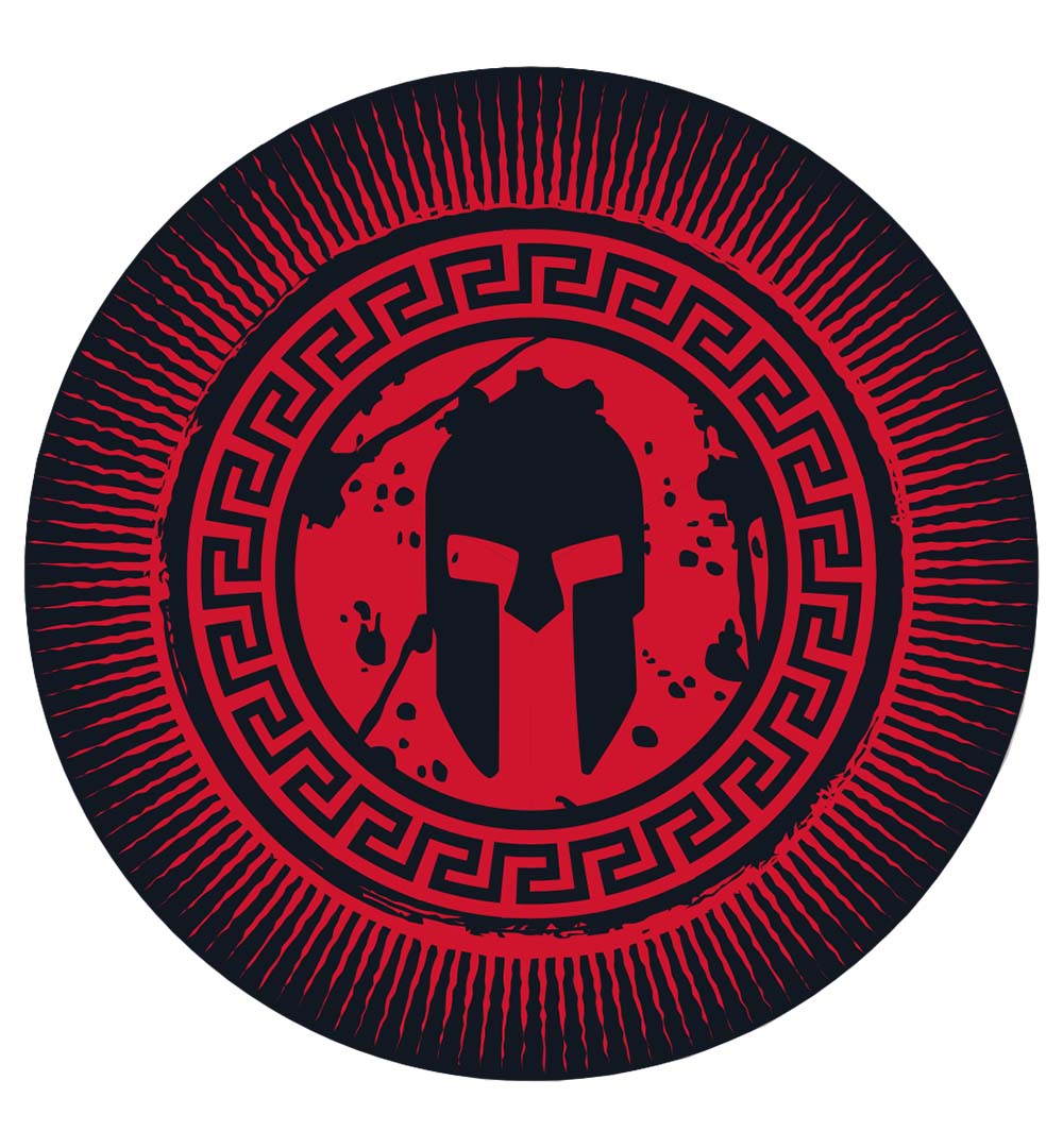 SPARTAN Sprint Medallion Vinyl Sticker