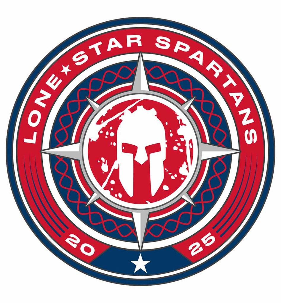 SPARTAN Lone Star Vinyl Sticker