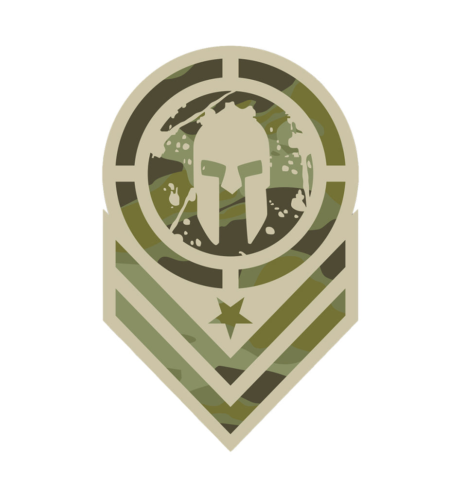 SPARTAN Military Vinyl Sticker