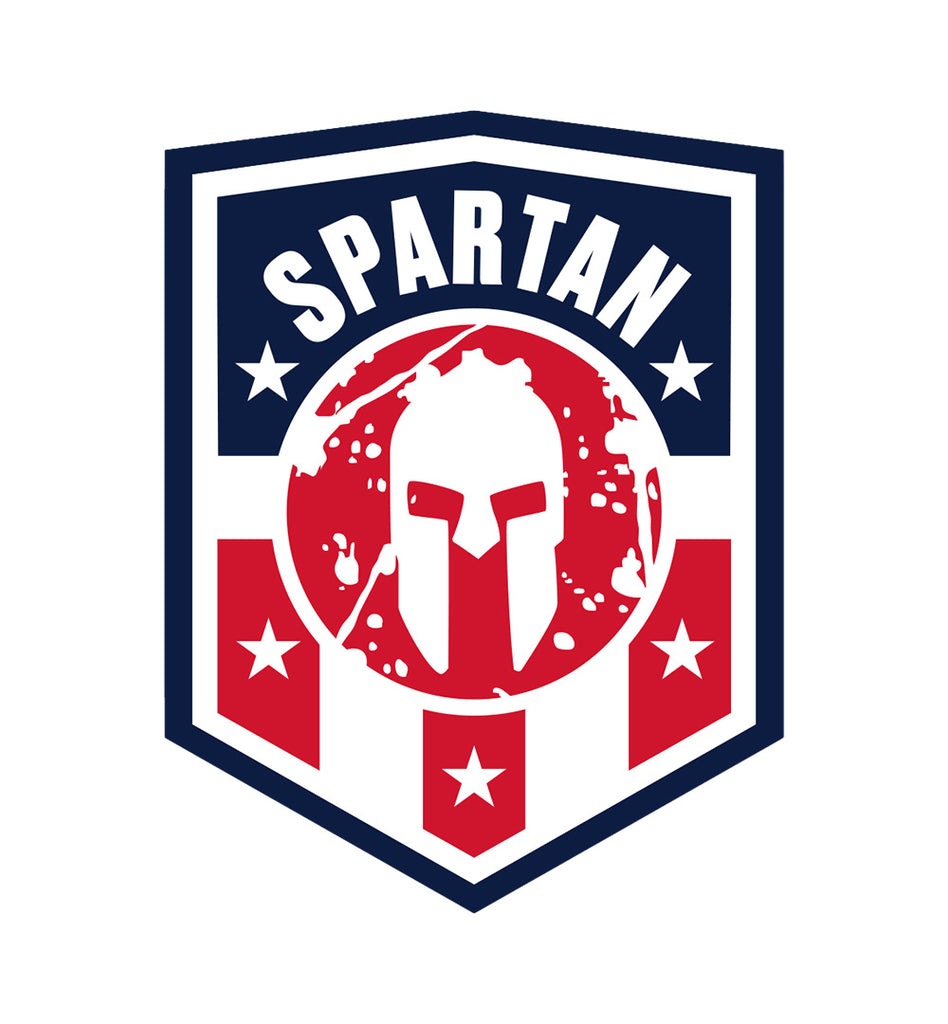 SPARTAN Patriotic Vinyl Sticker