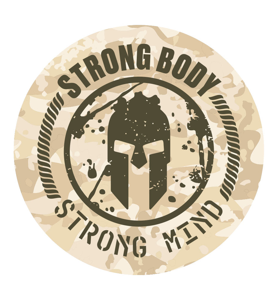 SPARTAN Strong Body Vinyl Sticker