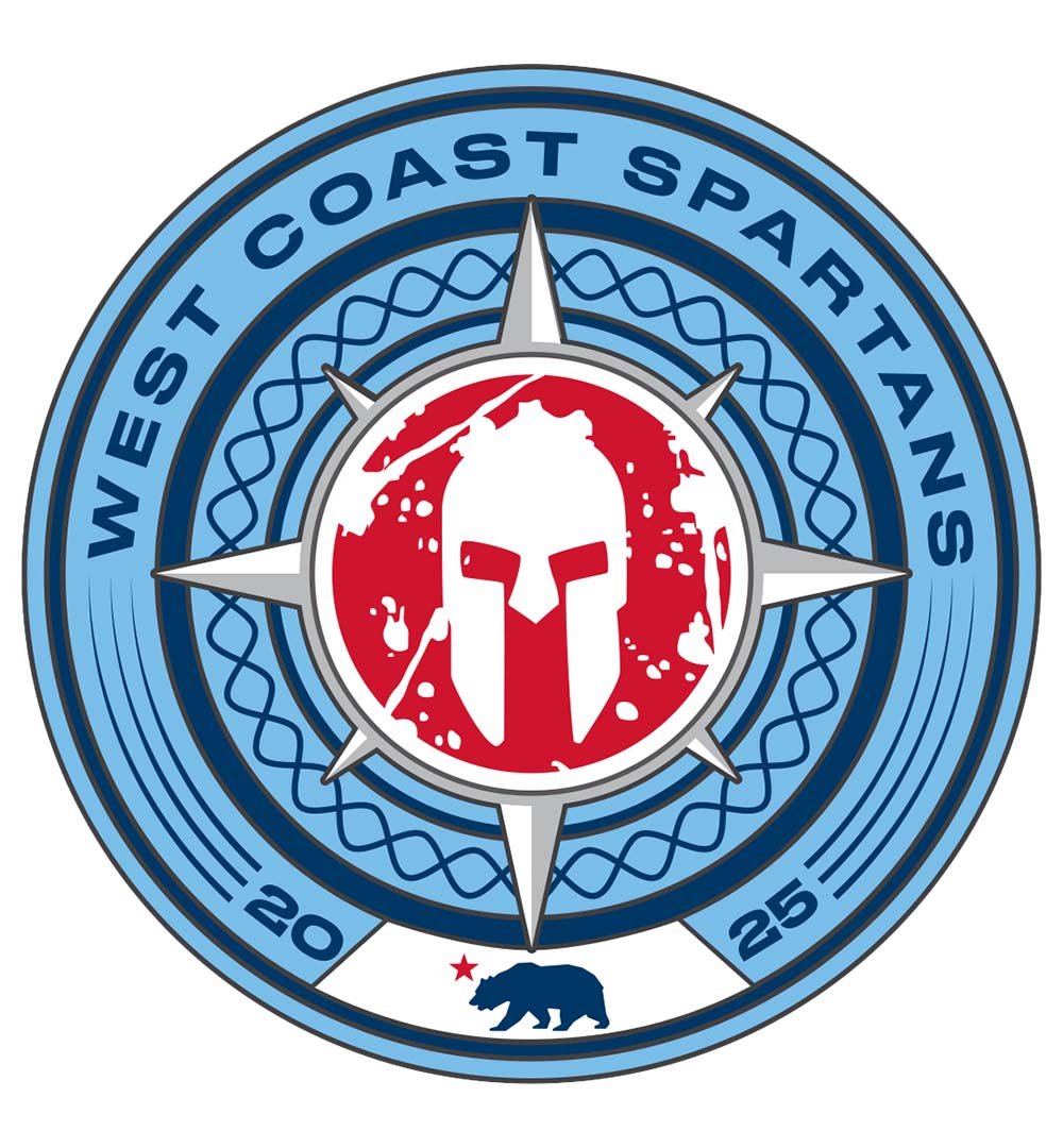 SPARTAN West Coast Vinyl Sticker